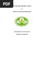 Psychiatric History Taking - OSCE Guide Geeky Medics | PDF