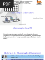 Microarreglos en Biología Molecular | PDF | Adn Microarray | Cáncer