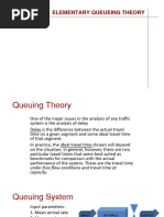 Traffic Flow Queuing Analysis | PDF | Applied Mathematics