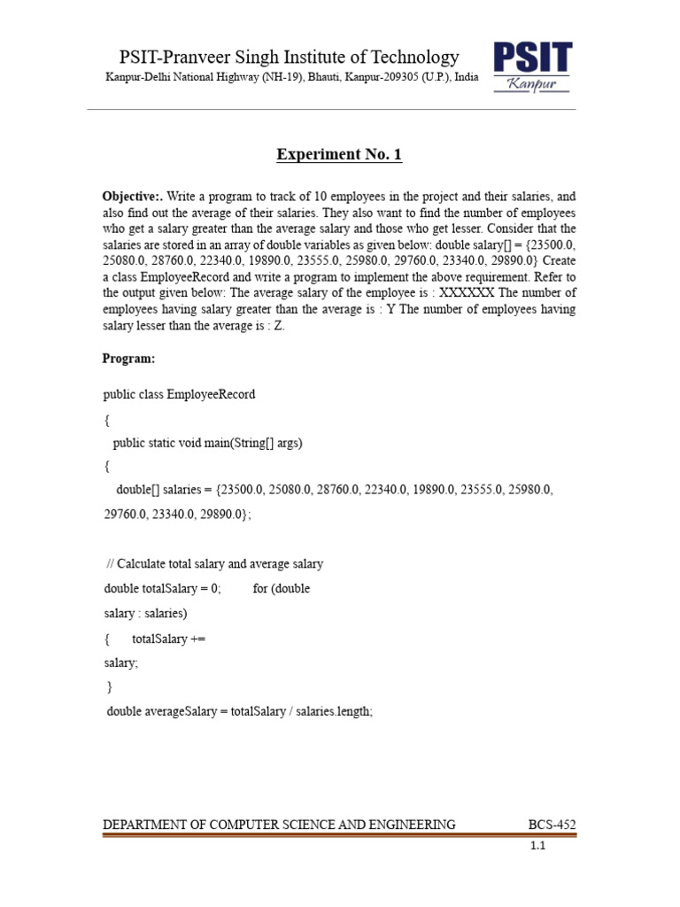 Experiment 1-6 FINALccc | PDF | Computing | Software Engineering