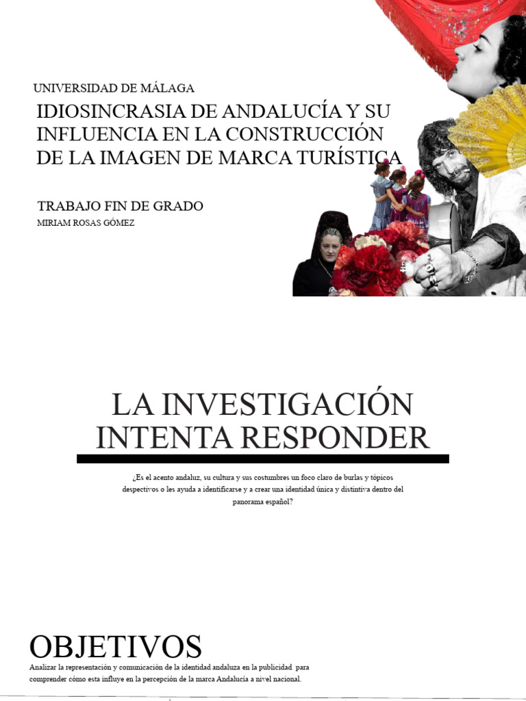 Presentacion TFG | PDF | Publicidad | Estereotipos