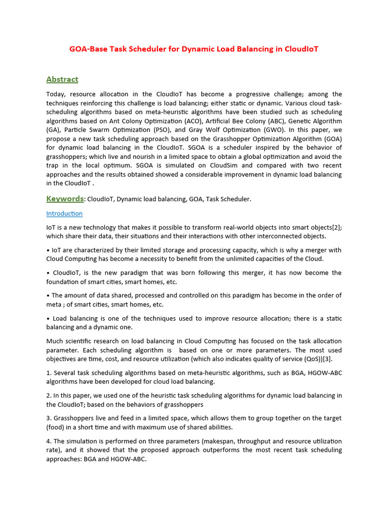 Rami 2023 | PDF | Load Balancing (Computing) | Mathematical Optimization