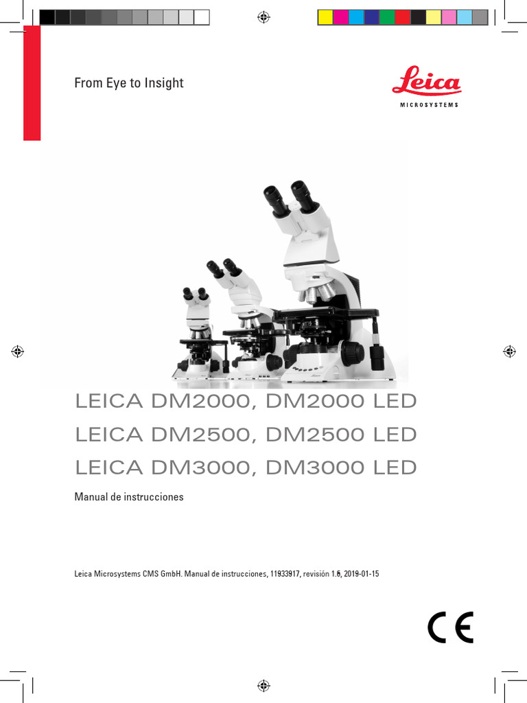 Leica DM2500 | PDF | Diodo emisor de luz | Laboratorios