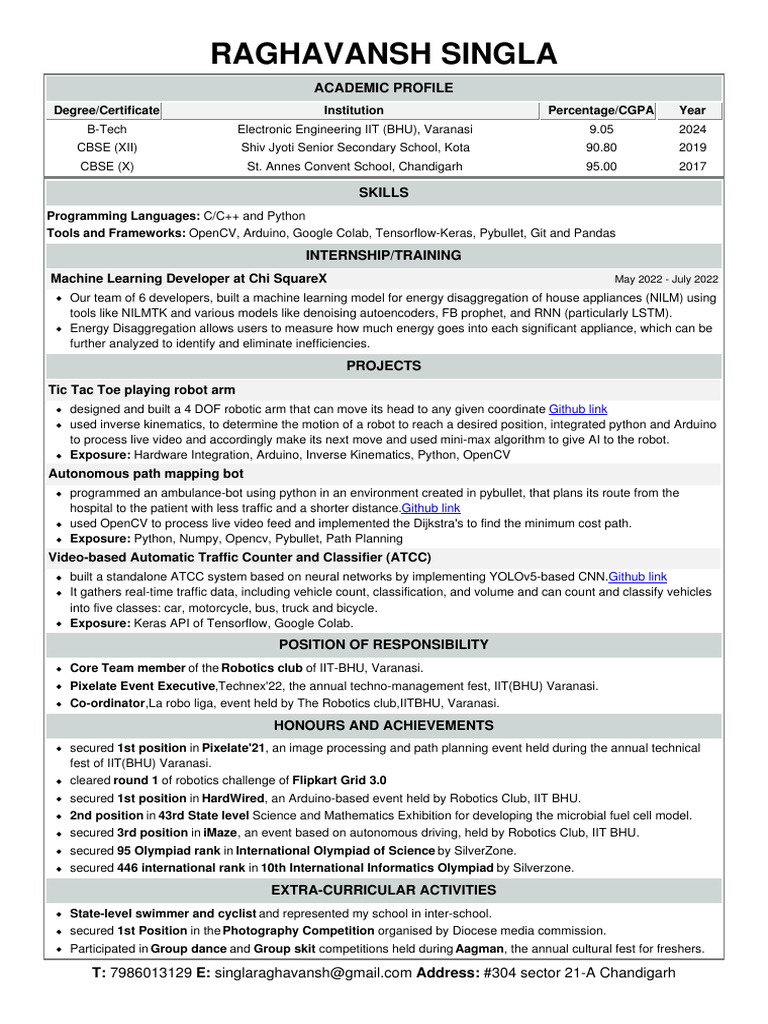 Raghavansh Singla Mi | PDF | Computing | Computer Science