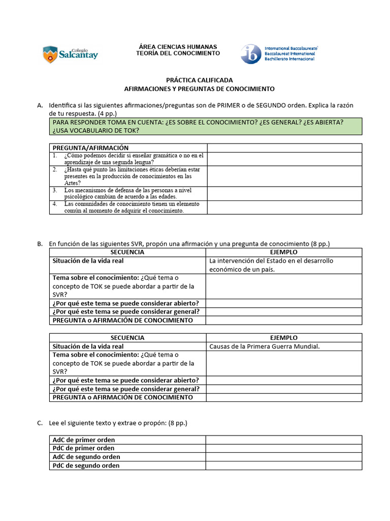 Practica AdC y PdC-10B | PDF | Salud y bienestar | Ciencia y matemáticas