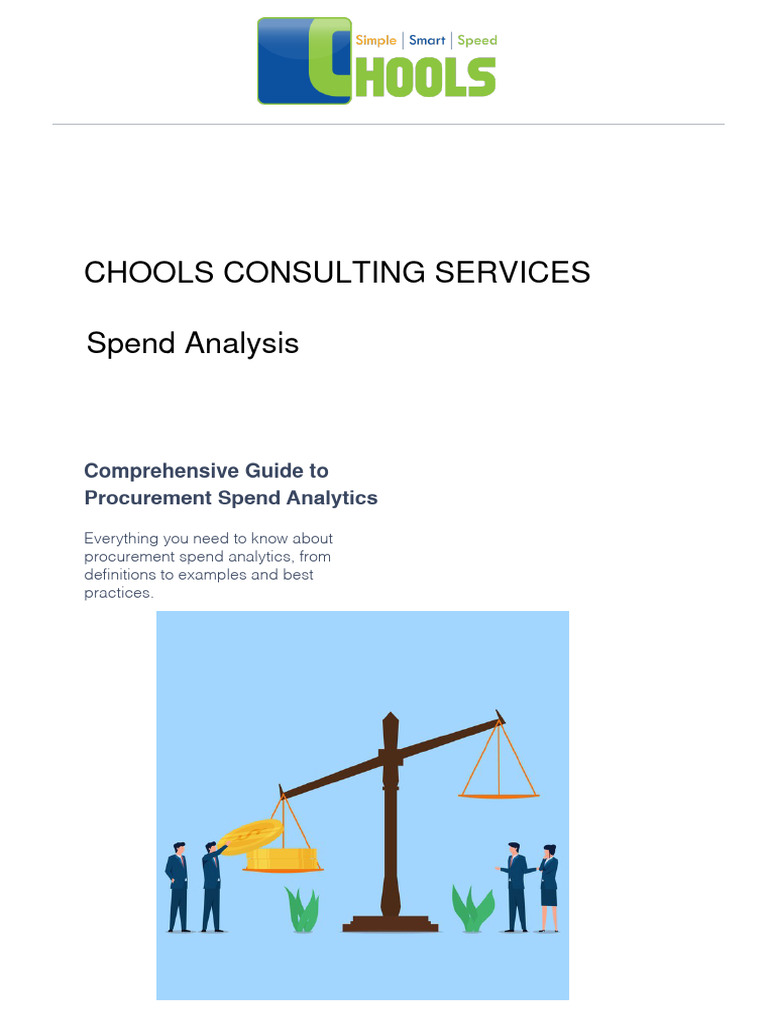 Spend Analysis | PDF | Procurement | Analytics
