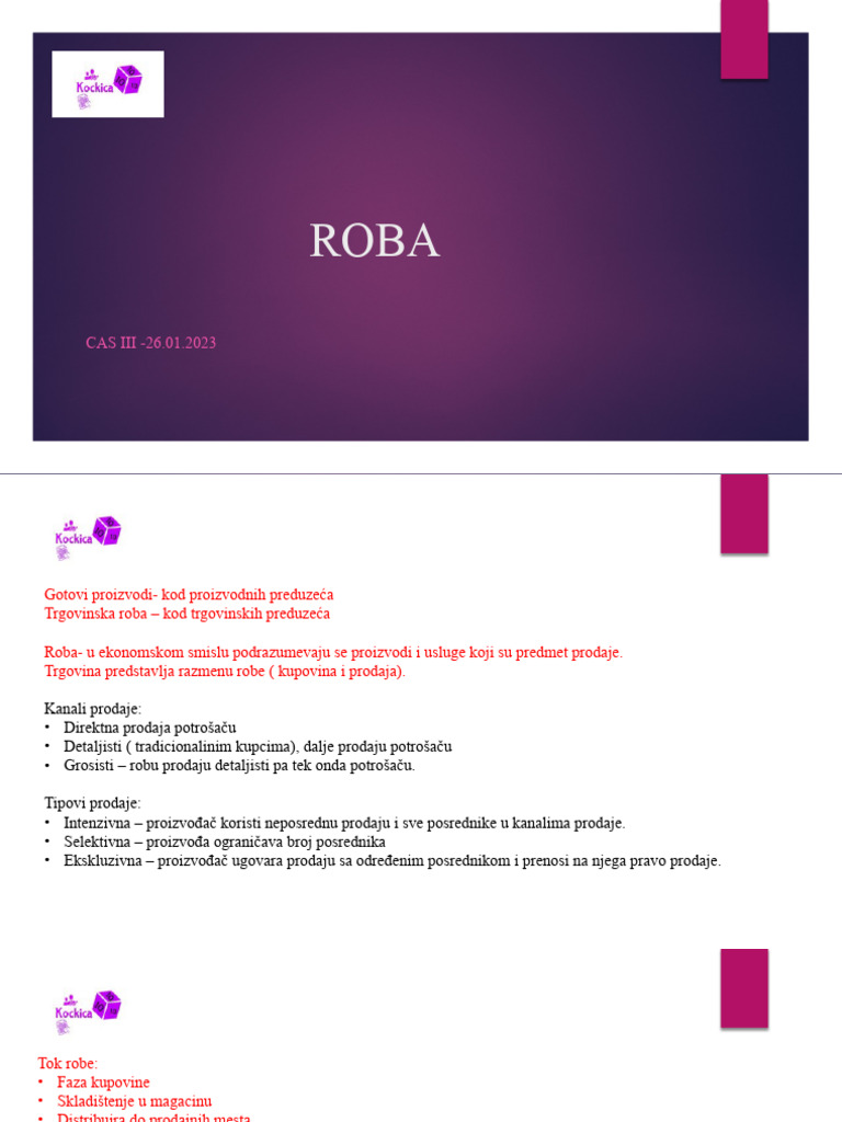 ISP Roba | PDF