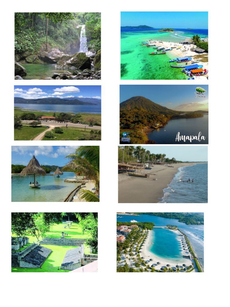 Lugares Turisticos de Honduras | PDF