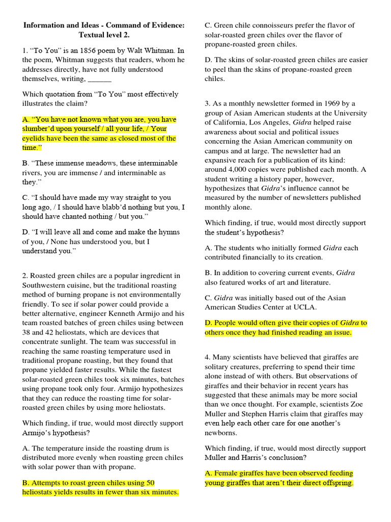 Analyzing Evidence in Various Contexts | PDF | Clothing | Dances