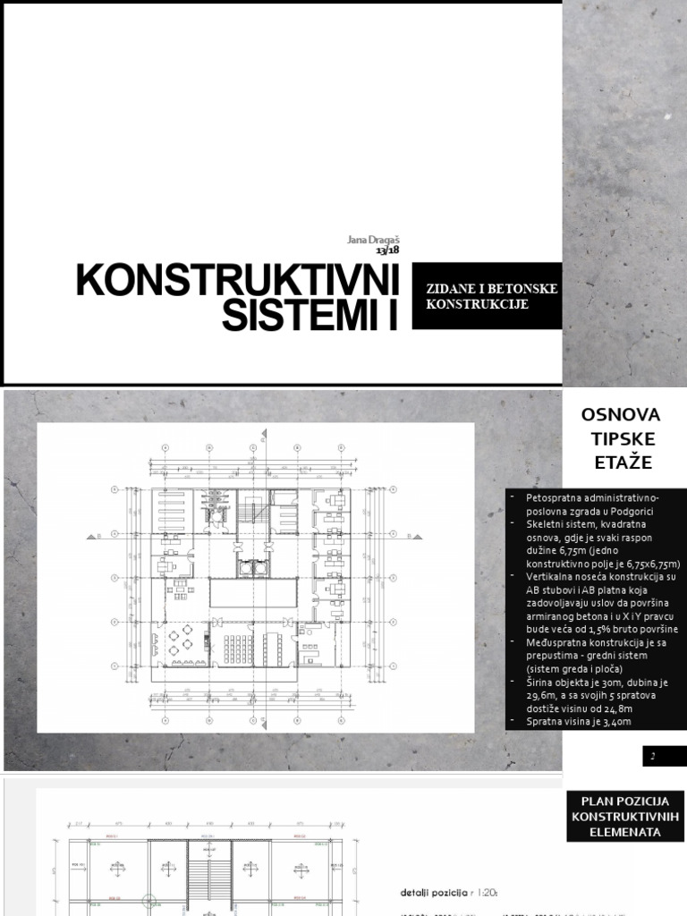 Konstruktivni Sistemi I | PDF