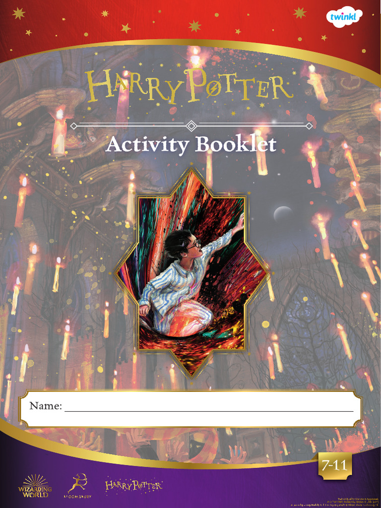 T e 1684404664 Harry Potter Activity Booklet Ages 7 11 Ver 1 | PDF ...