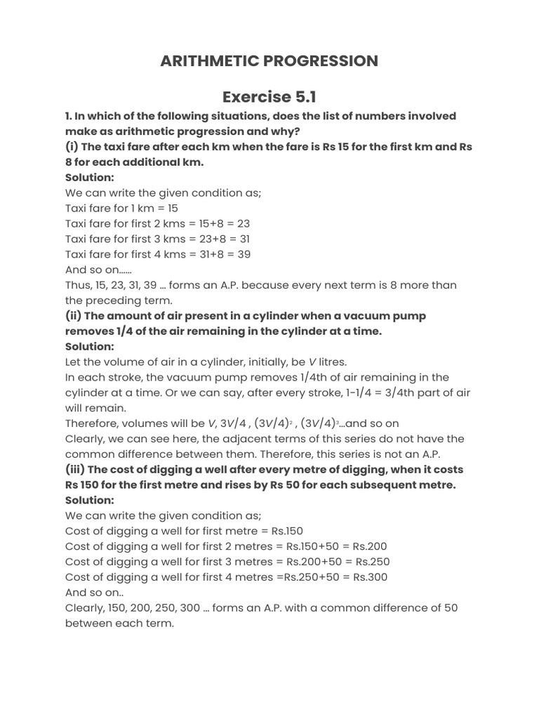 Arithmetic Progression | PDF | Associated Press | Mathematics