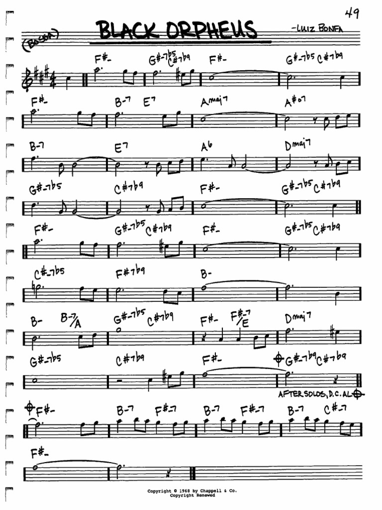 Black Orpheus Eb | PDF