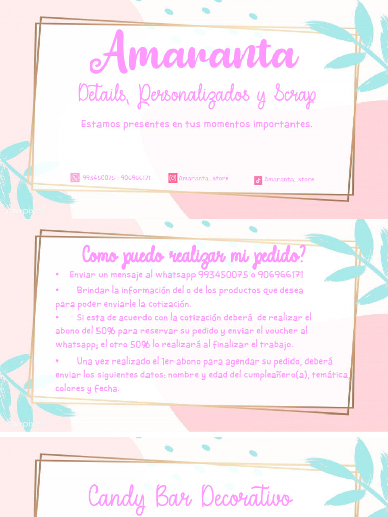 Catalago Amaranta Scrap | PDF | Cocina, comidas y vino | Arte