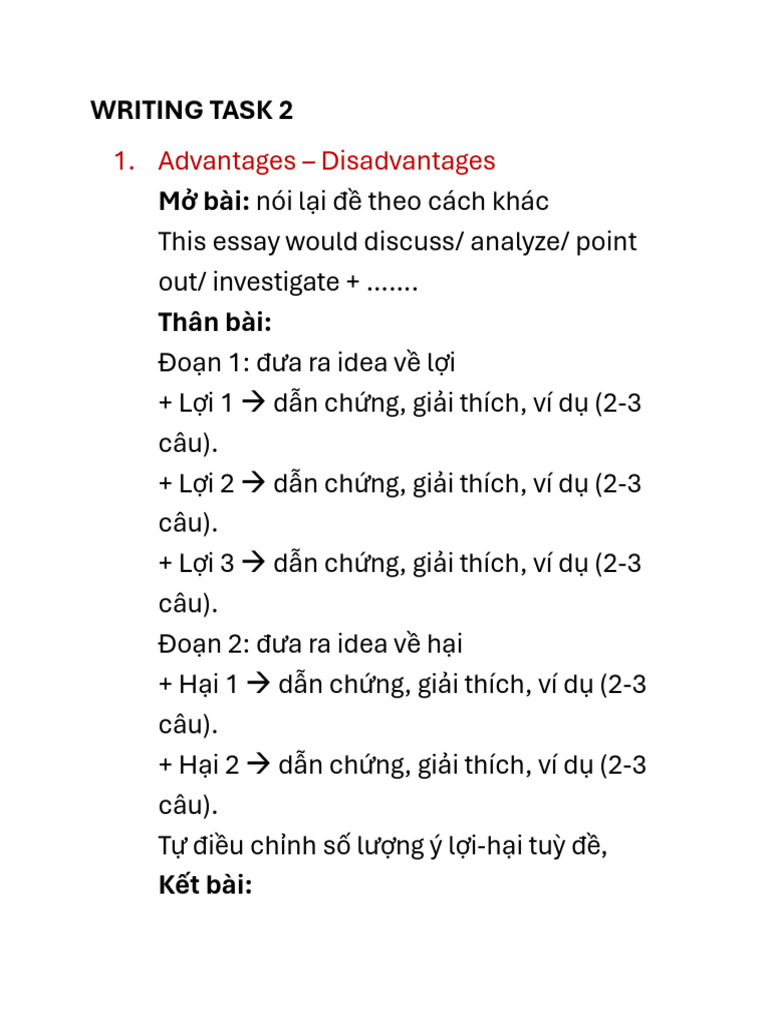 Writing Task 2 | PDF