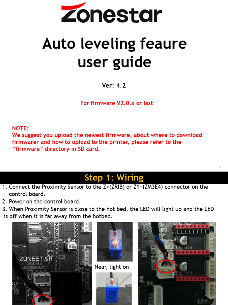 Auto Bed Leveling User Guide | PDF | Software | Computing