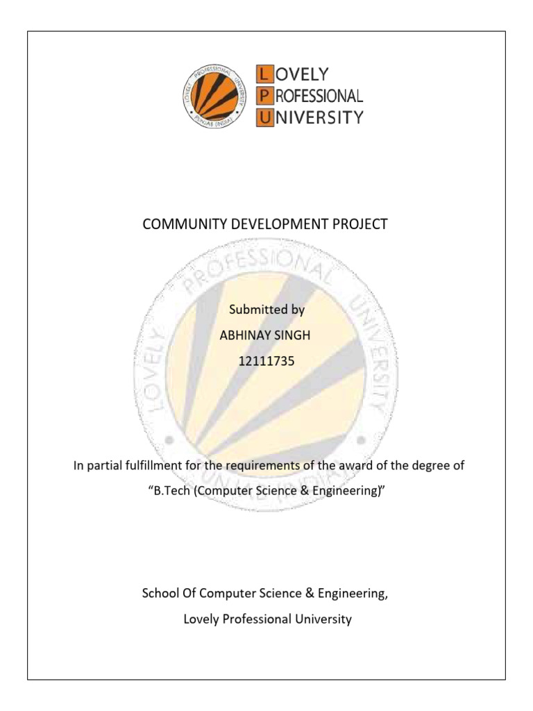 Abhinay Singh Ngo Certificate For Ngo | PDF