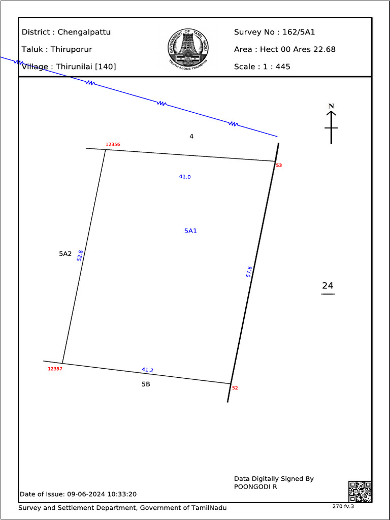 FMB 56 Cents Tirunilai | PDF