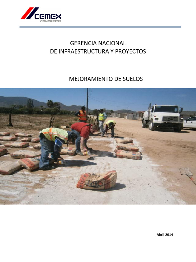 Mejoramiento Suelos Novocrete | PDF | Laboratorios