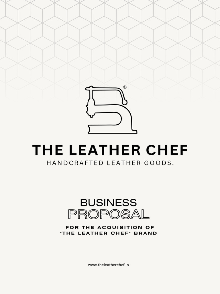 The Leather Chef - Proposal DEC | PDF | Brand | Customer Experience