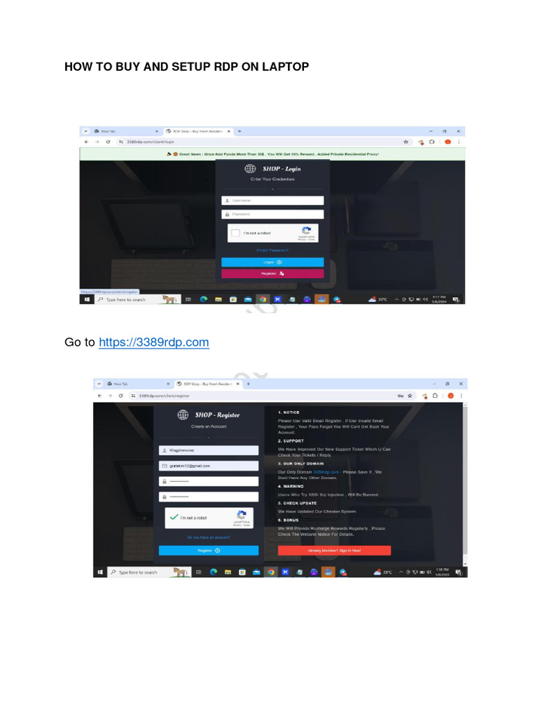 RDP Tutorial For Beginners | PDF
