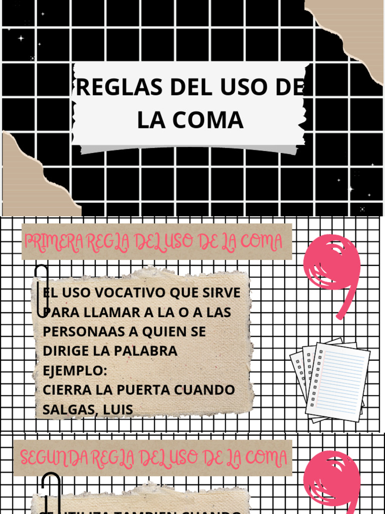 Reglas Del Uso de La Coma - 20240607 - 125318 - 0000 | PDF