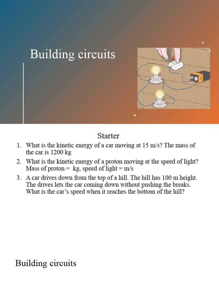 G2. Building Circuits | PDF | Voltage | Series And Parallel Circuits