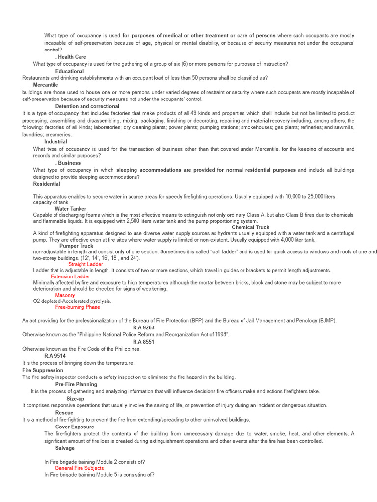 Consolidated Crdi322 Midterm Exam | PDF | Firefighter | Firefighting