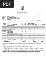 SLCM - Keralauniversity.ac - in Fyugp StudMarksheetPrint | PDF | Educational Assessment And ...