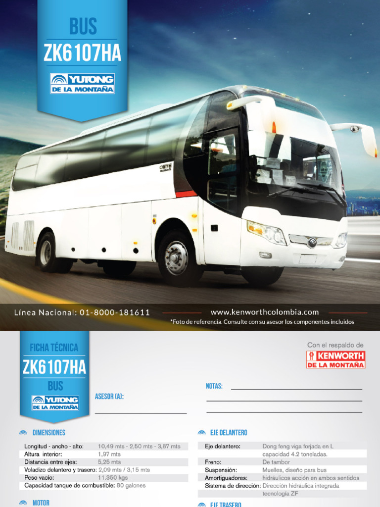 bus-6107-yutong | PDF