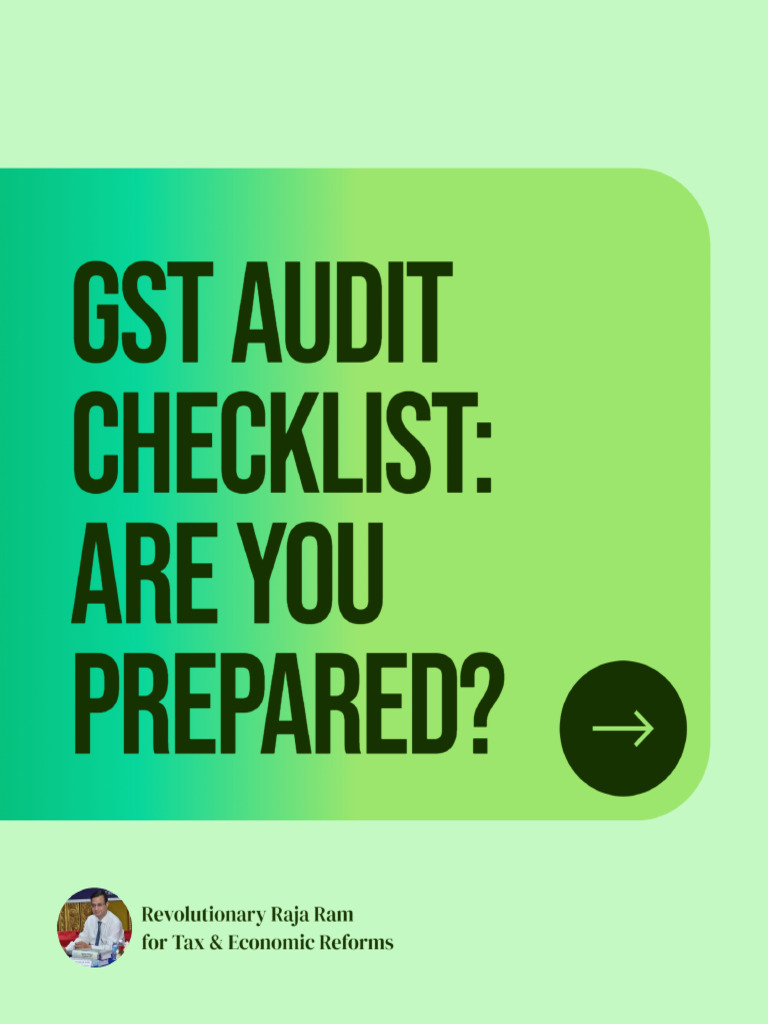 GST Audit Checklist Are You Prepared 1700596605 | PDF