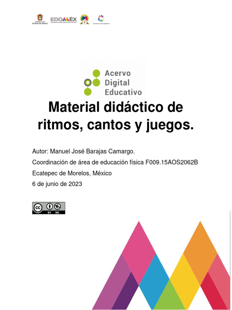 15AOS2062B_Ritmos cantos y juegos | PDF | Aprendizaje | Comunicación