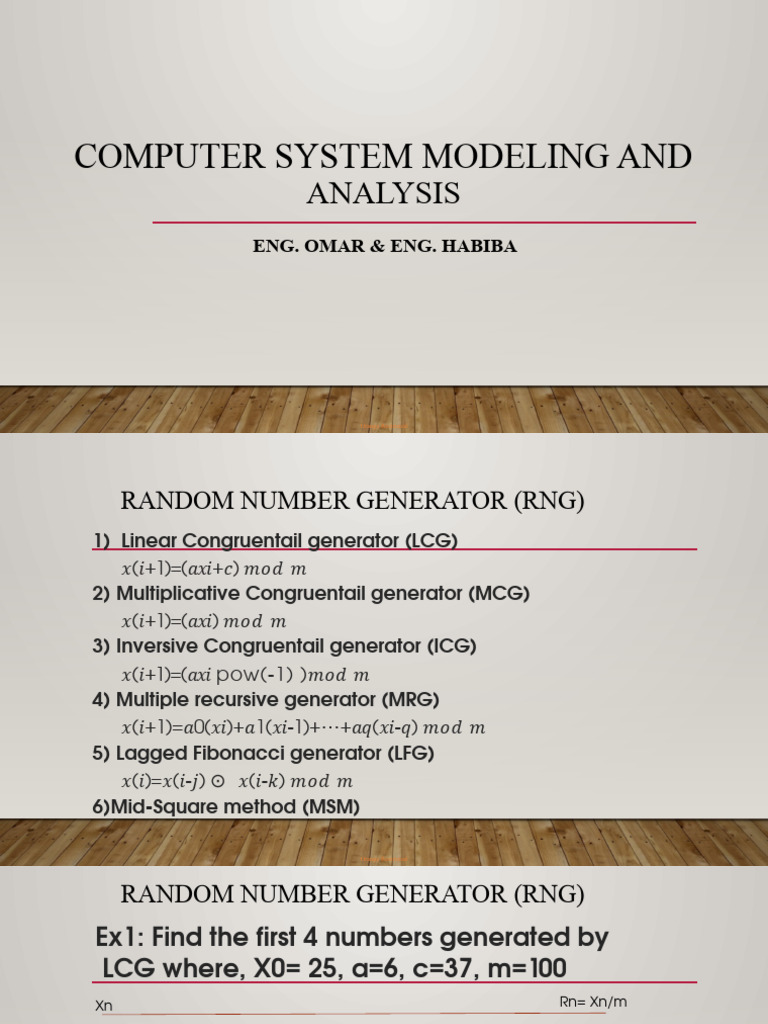Modeling lab 6 (1) | PDF | Randomness | Mathematics Modeling lab 6 (1) | PDF | Randomness | Mathematics