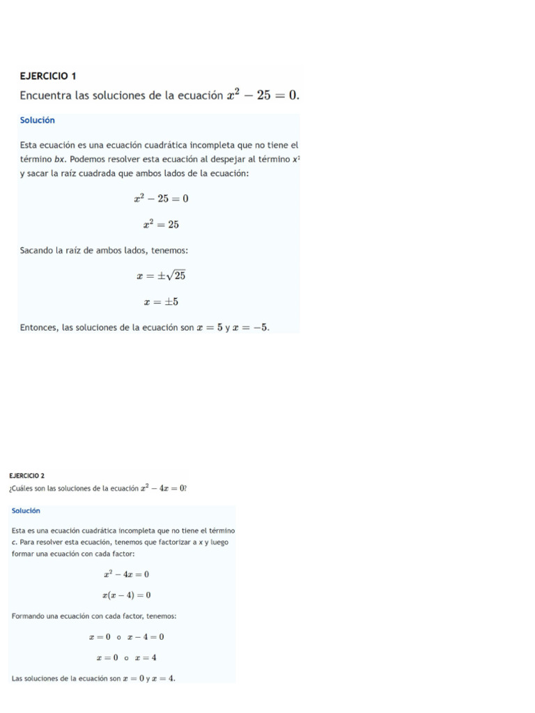 Funciones - Función Cuadrática Ejercicios | PDF