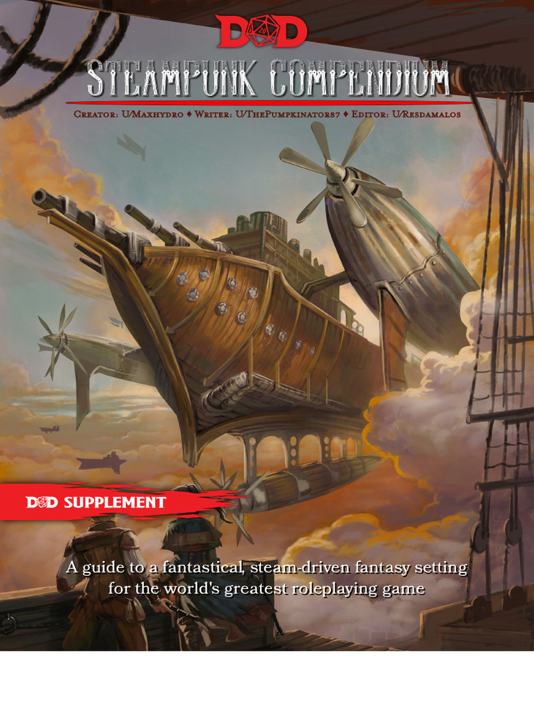 Another Steampunk Compendium For DND 5e | PDF