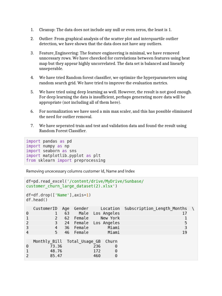 Vijay Shankar Customer Churn Random Forest Hyperparameter Tuning | PDF | Accuracy And Precision ...