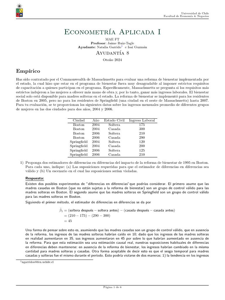 A8 Enunciado | PDF | Parcialidad
