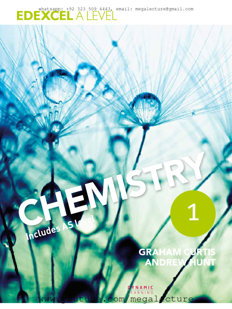 A Level Chemistry Edexcel Sample | PDF | Mole (Unit) | Gases