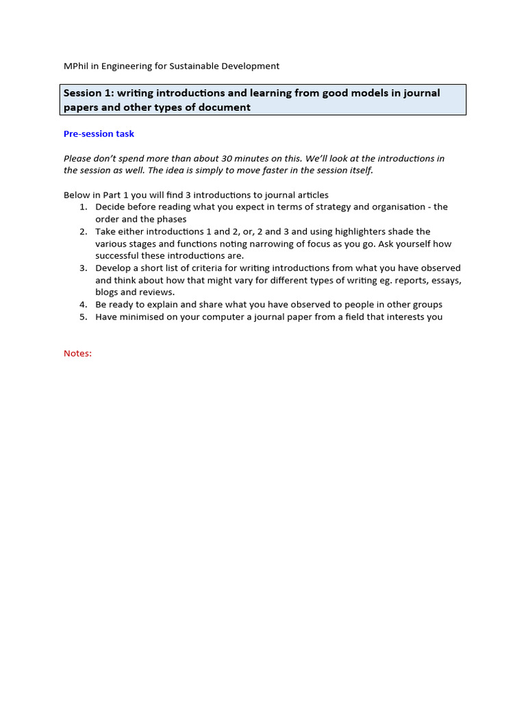 CLIC Support Session 1 Briefing | PDF | Life Cycle Assessment