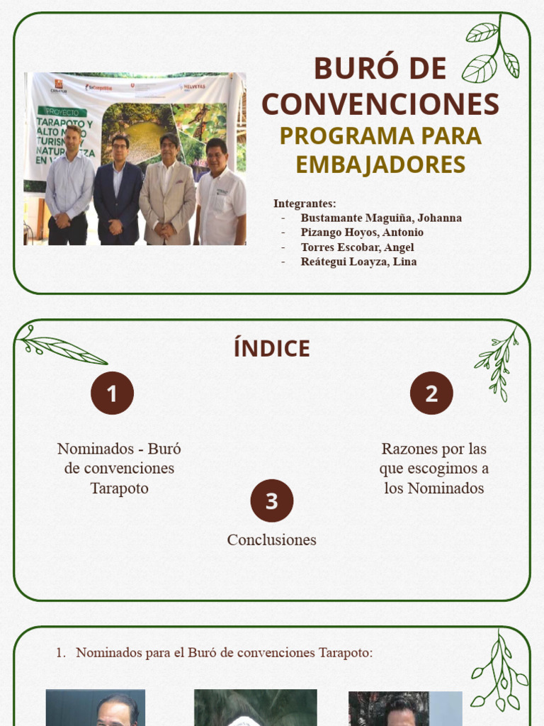 Evaluación Permanente 3 - Programa para embajadores | PDF | Perú