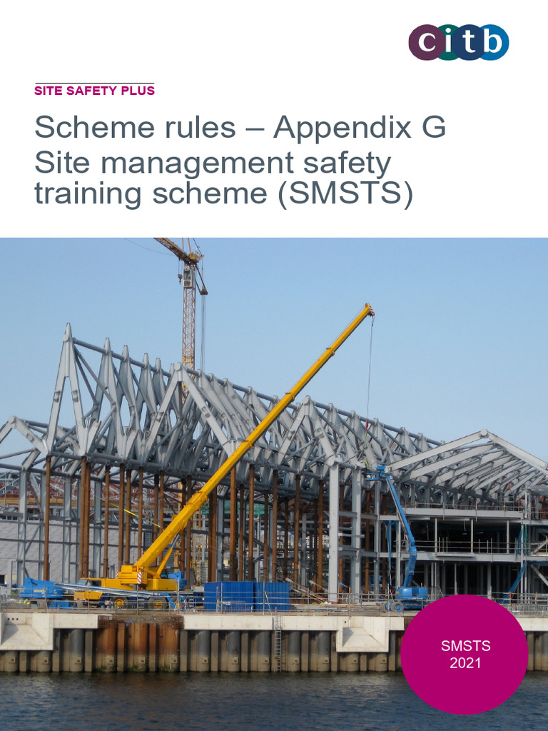 Appendix G - Site Management Safety Training Scheme Smsts - v0302 | PDF ...