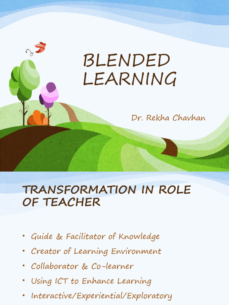 Blended Learning | PDF | Educational Technology | Learning