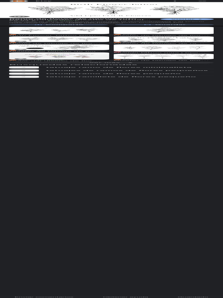 Ramo de Flores Tatto - Buscar Con Google | PDF