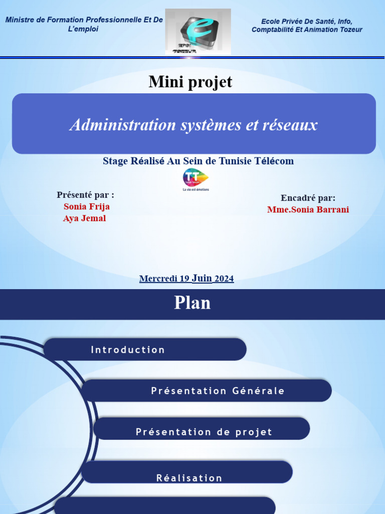 Presentation-Mini Projet | PDF | Machine virtuelle | Logiciel