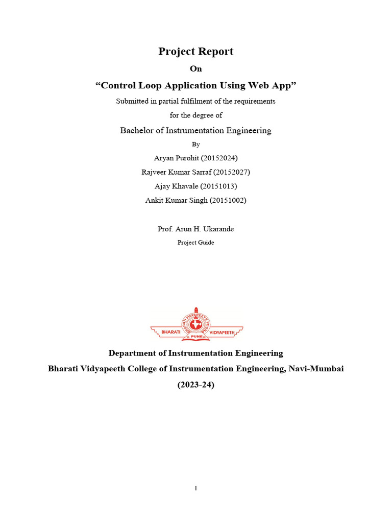 CONTROL LOOP APPLICATION BB | Download Free PDF | Internet Of Things ...