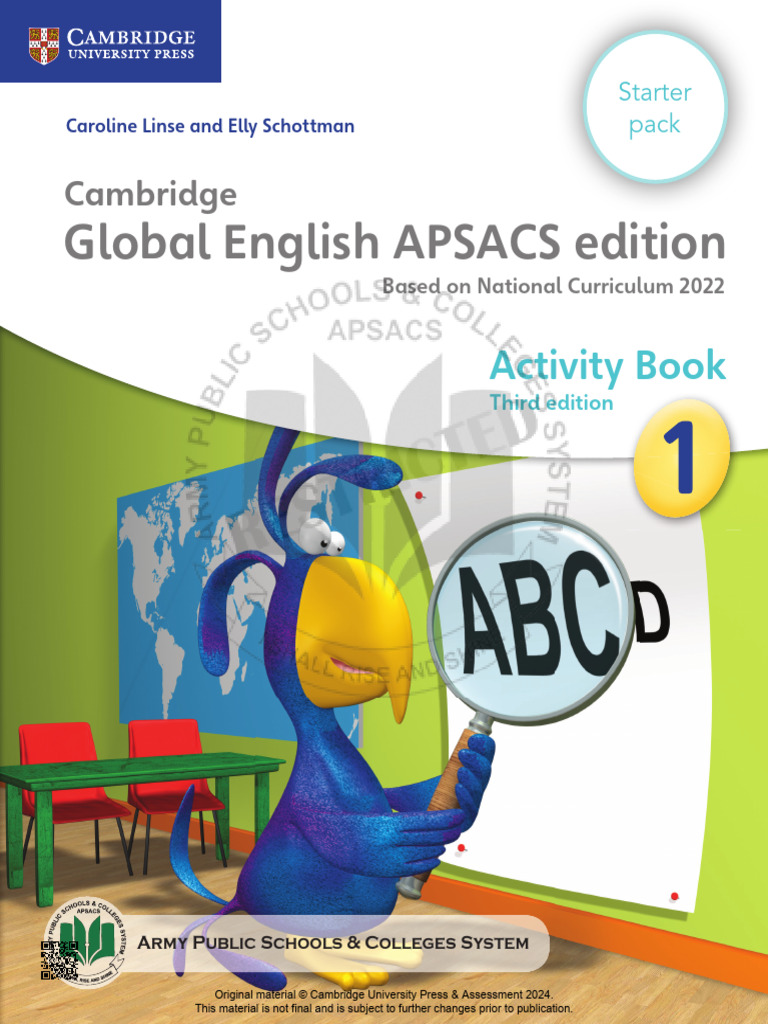 Cambridge Global English Class 1 Activity | PDF