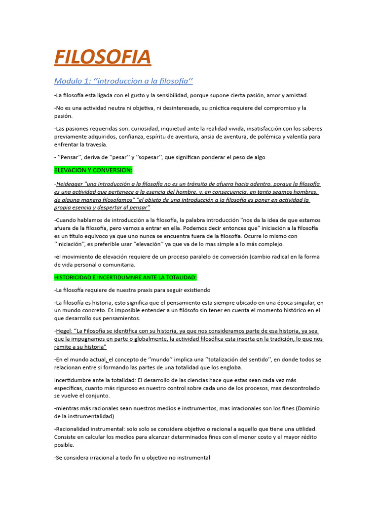 Resumen Filosofia-1 | PDF | Conocimiento | Verdad