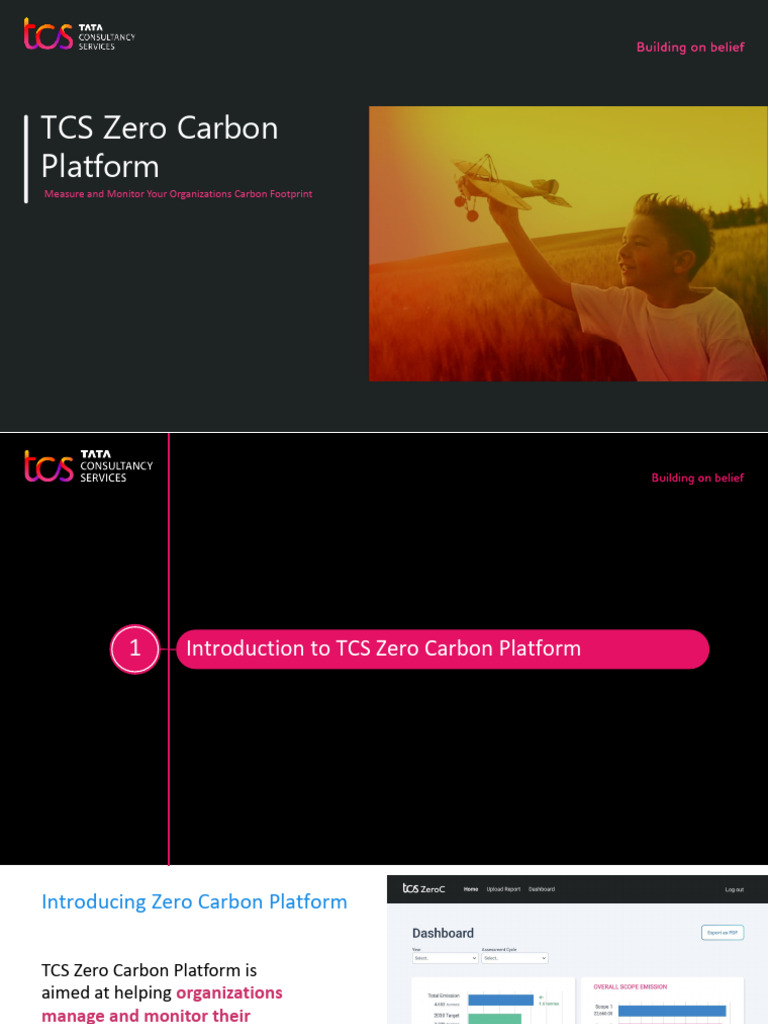 Zero Carbon Platform Information | PDF | Carbon Footprint