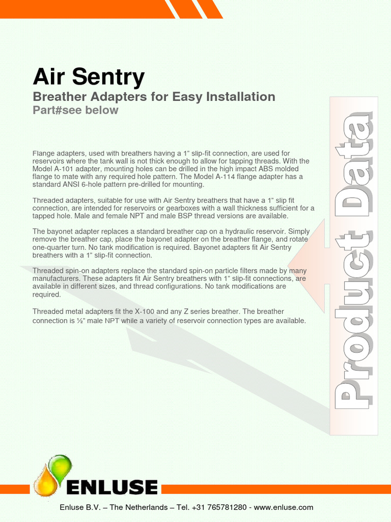 AS Breather-Adapters | PDF | Mechanical Engineering