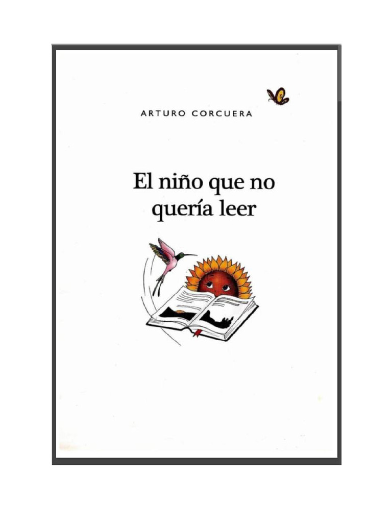 Cuento El Niño Que No Queria Leer Pdf